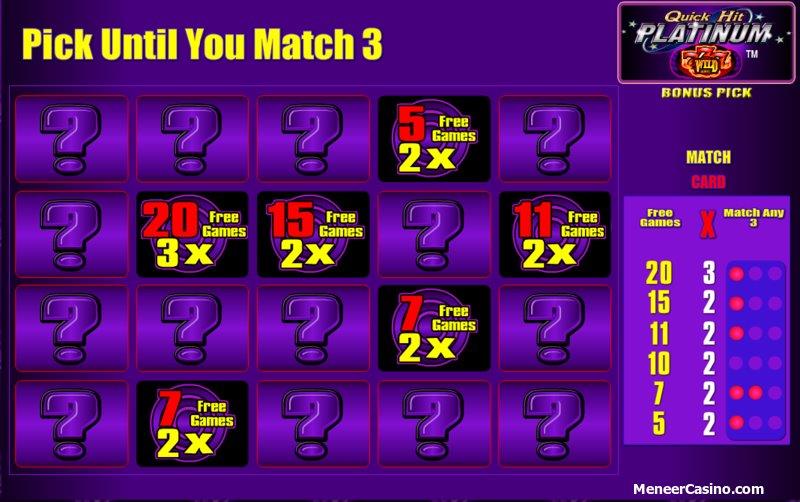 1000 spins op Quick Hit Platinum: slot review