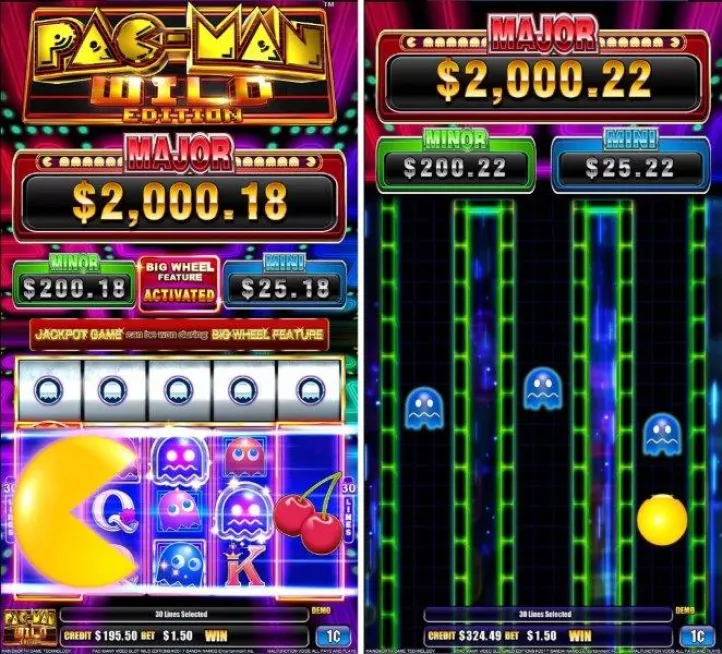 Pac-Man heeft eindelijk zijn eigen slot machine | Casino Nieuws
